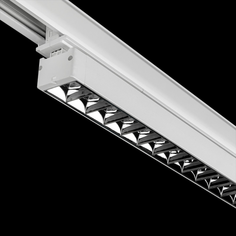 Trio - Linjär armatur för skena 1,2m