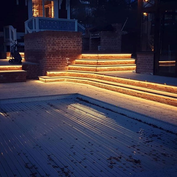 Trappbelysning utomhus LED-lister & LED-strips