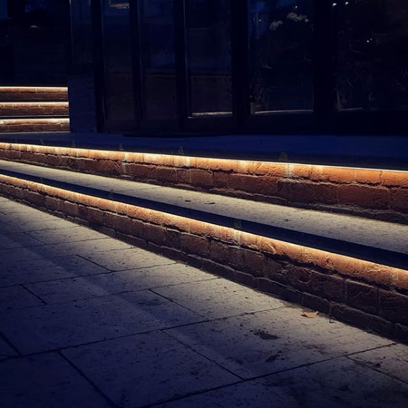 Trappbelysning utomhus LED-lister & LED-strips