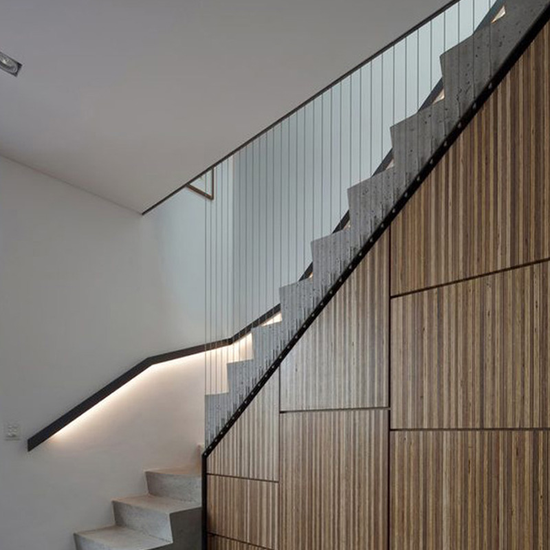 Guide för trappbelysning - LED list i trappa