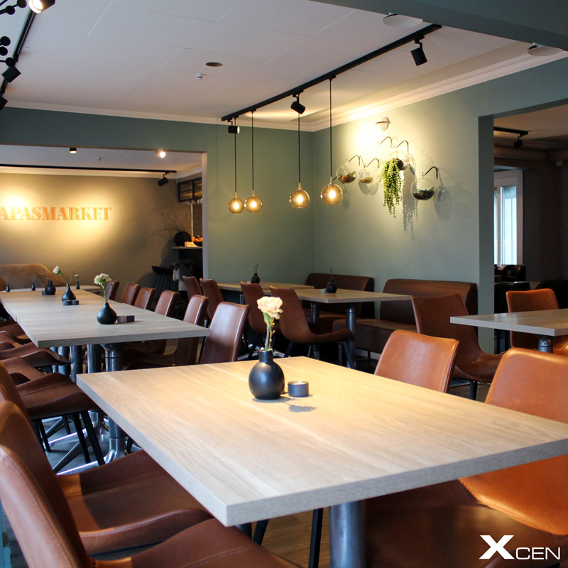 Belysning för restaurang & café
